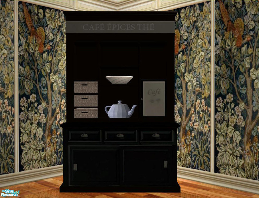 The Sims Resource - Sasilia Newport - Dining room - recolor - Buffet