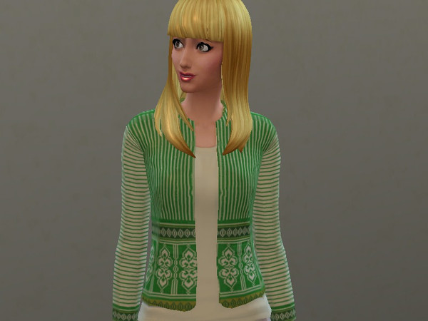 The Sims Resource - Tweed jacket recolor pattern 6