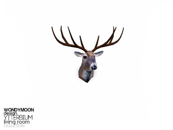 The Sims Resource | Ytterbium Deer Head