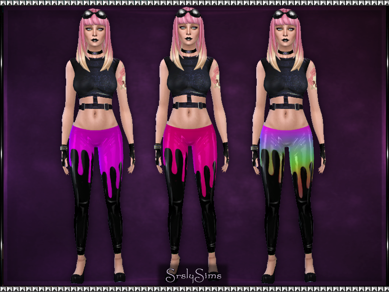 The Sims Resource | Goo PVC Leggings