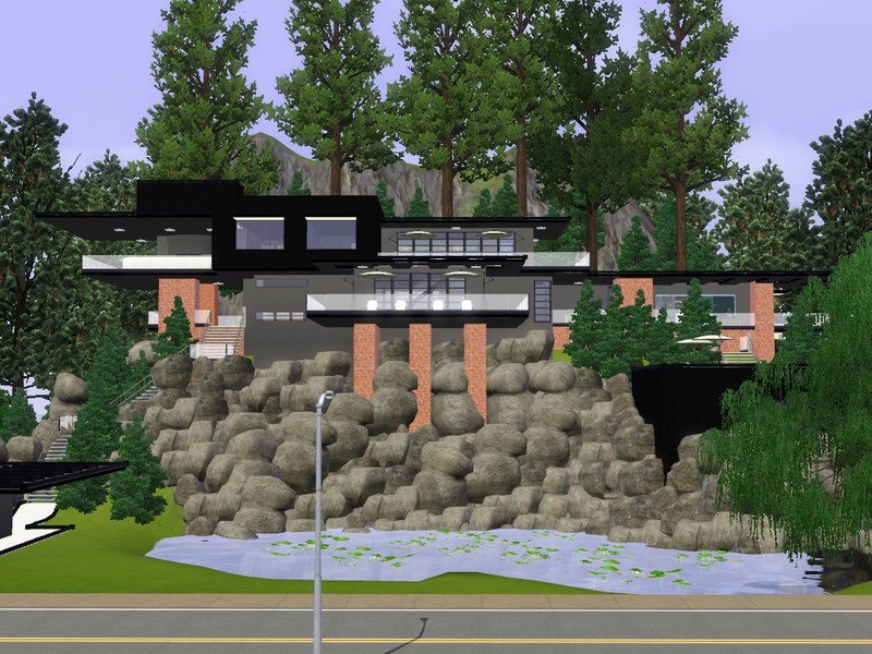 Modern Cliffside House