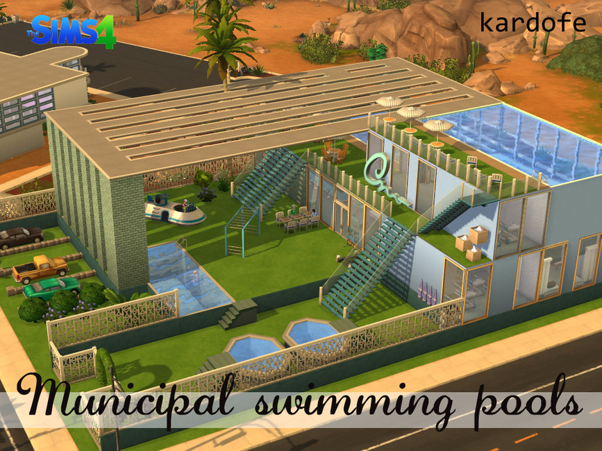 The Sims Resource - Municipal swimming pools
