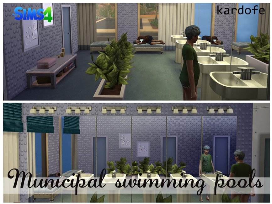 The Sims Resource - Municipal swimming pools