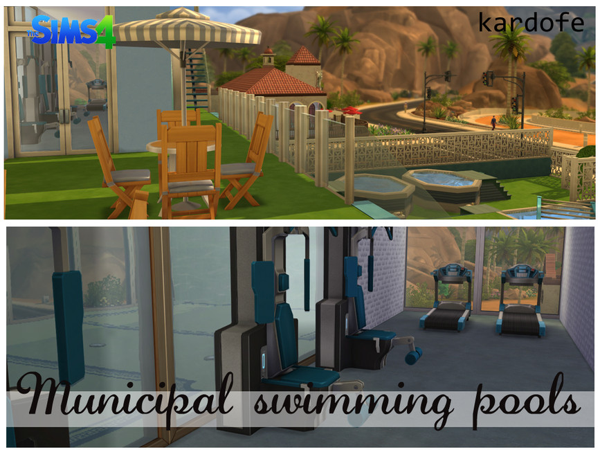 The Sims Resource - Municipal swimming pools