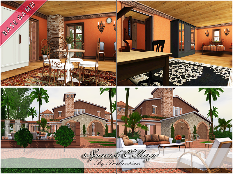 The Sims Resource - Spanish Cottage