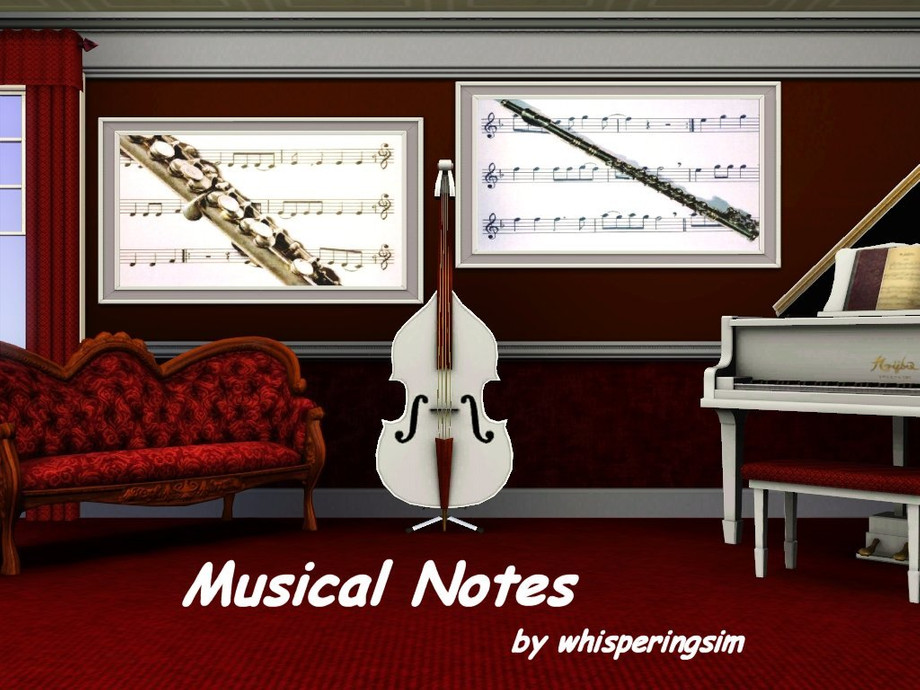 The Sims Resource | Musical Notes_whisperingsim