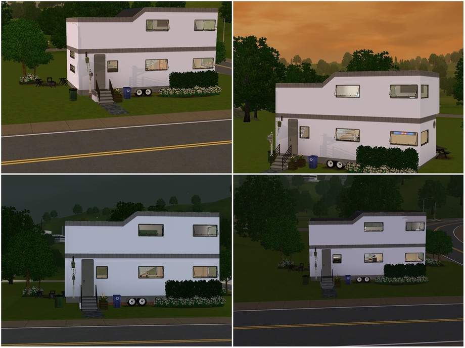 The Sims Resource - Two Story Caravan