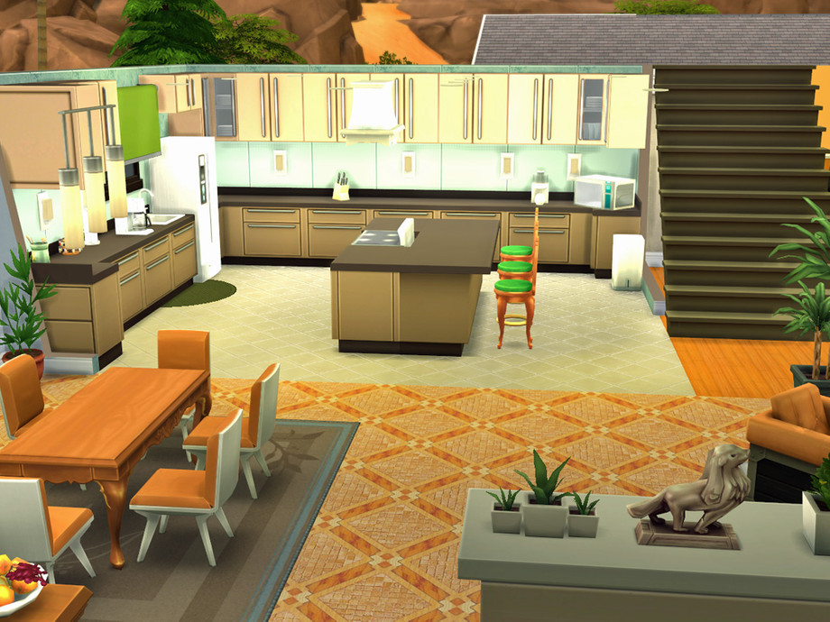 The Sims Resource | Modern Square House