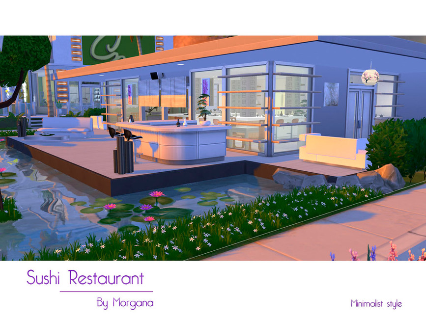 The Sims Resource - Sushi Restaurant