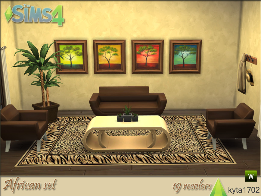 The Sims Resource - African painting