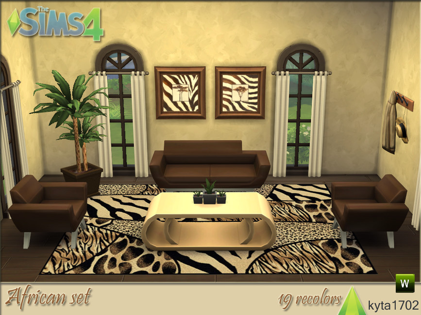 The Sims Resource - African set