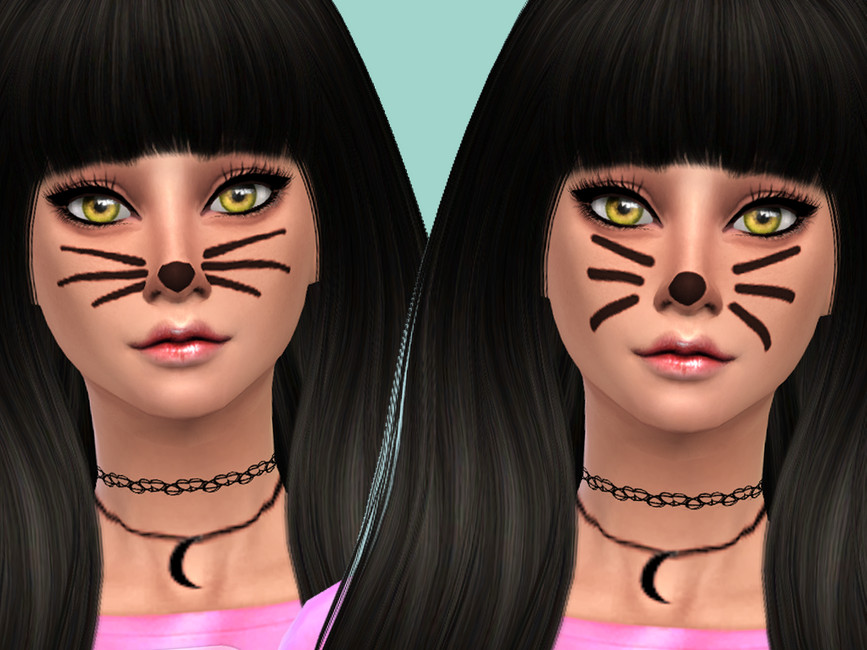 The Sims Resource - Kawaii Kitty Face