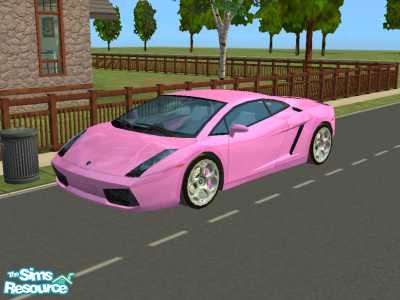 The Sims Resource | Pink Lamborghini Gallardo