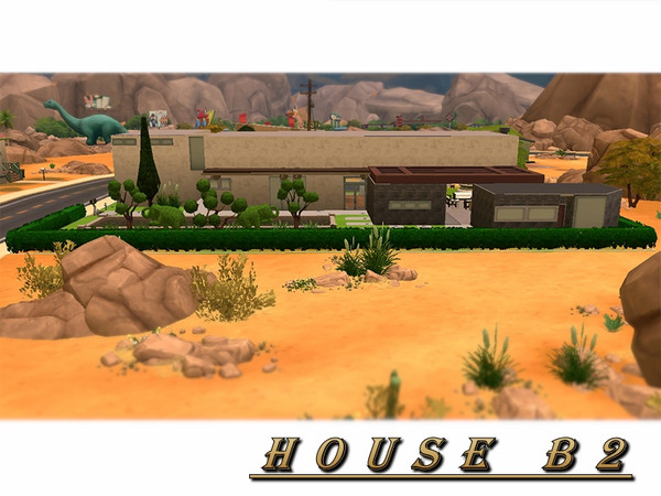 The Sims Resource | Modern House B2