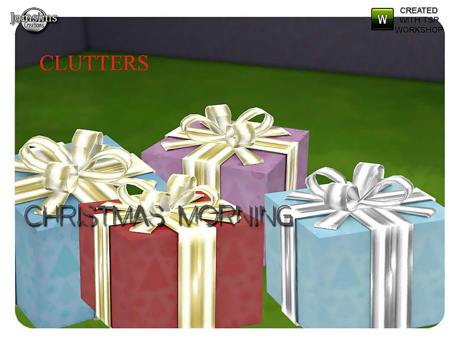The Sims Resource | christmas morning gift box 1