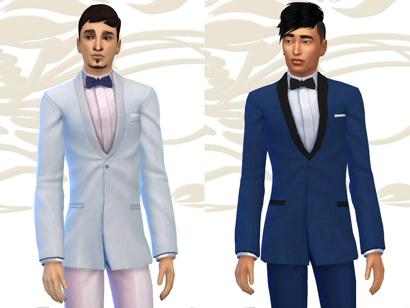 The Sims Resource | Coat Tuxedo Classic