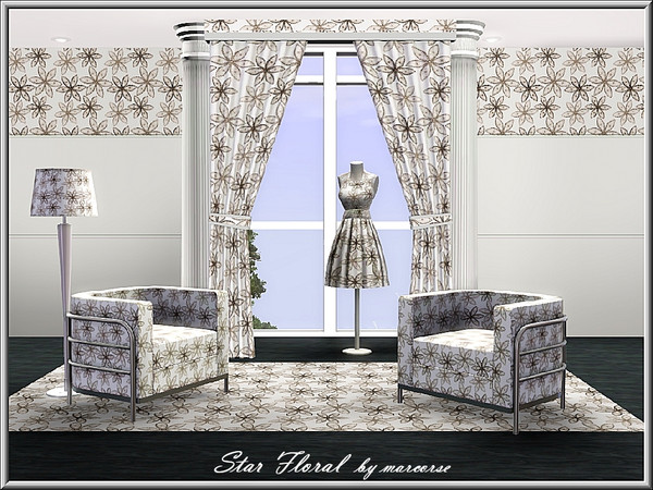 The Sims Resource | Star Floral_marcorse