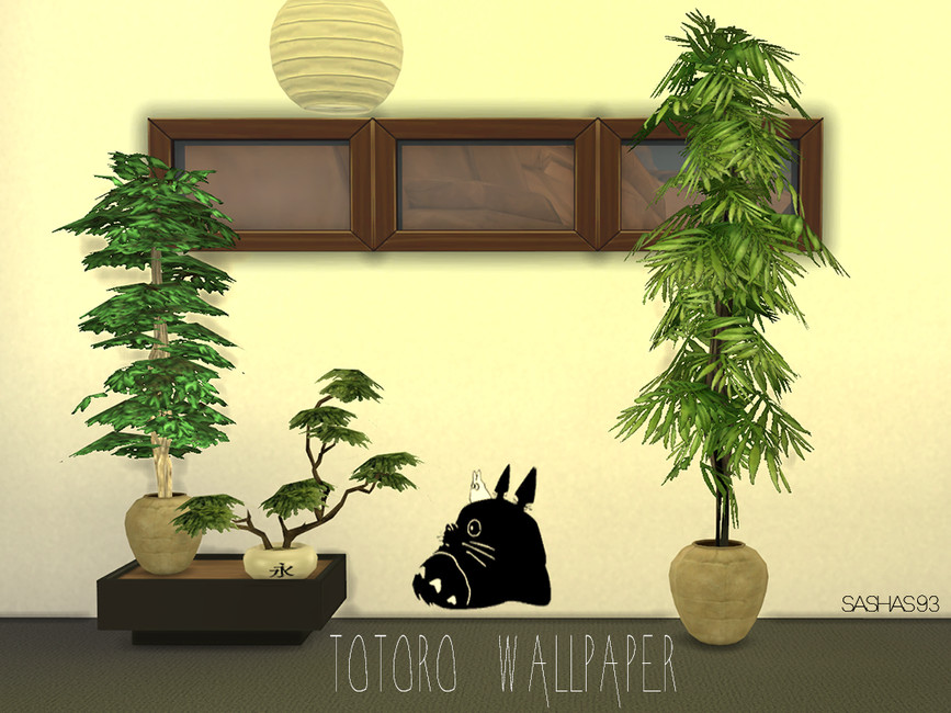 The Sims Resource - Totoro Wallpaper