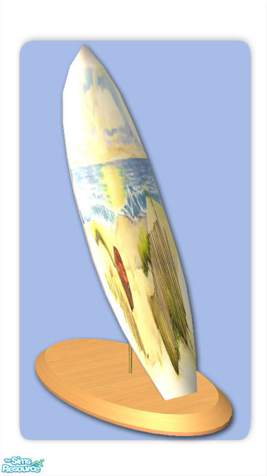 The Sims Resource | Decorative Surfboards - Recol 05