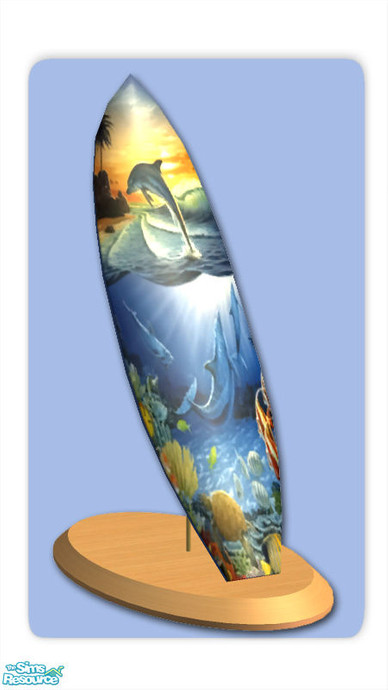 The Sims Resource | Decorative Surfboards - Recol 04