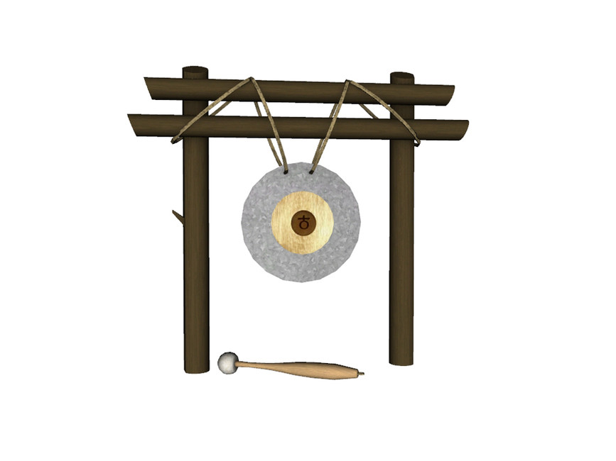 The Sims Resource - Kanto Garden Gong