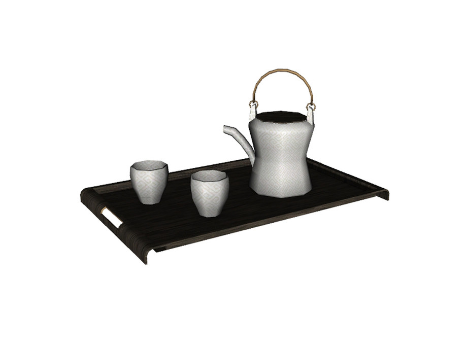 The Sims Resource | Kanto Garden Tea Tray