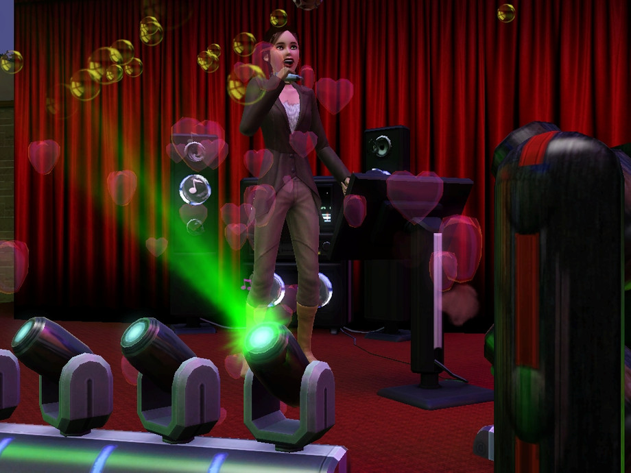 The Sims Resource | Stage Curtain backdrop