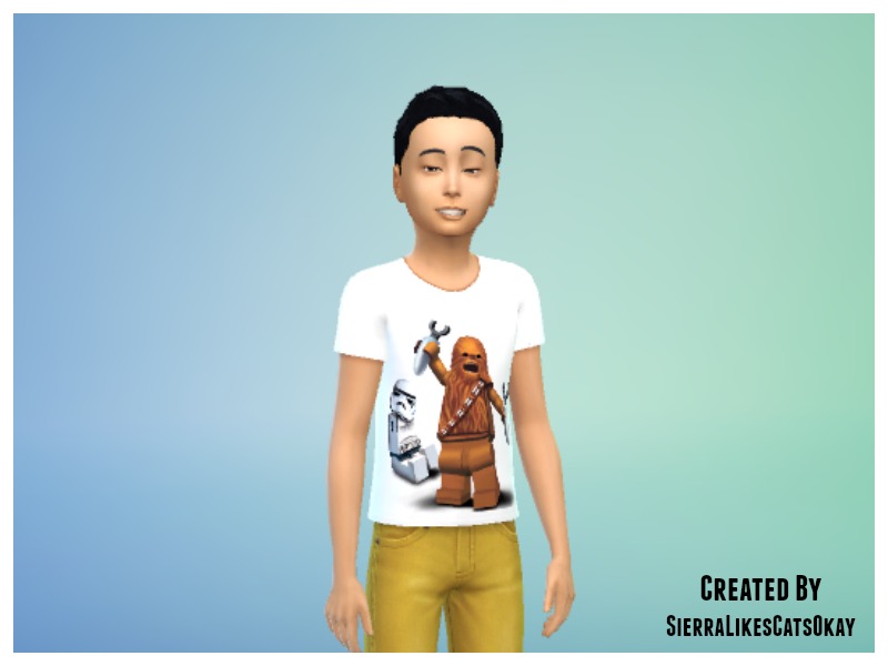 The Sims Resource | Lego Star Wars T-Shirts (Kids - Unisex)