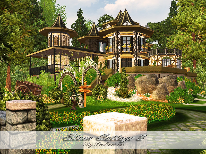 Pralinesims' Elven Cottage 3