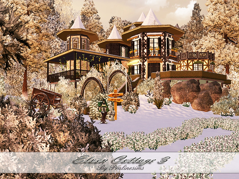 Pralinesims' Elven Cottage 3