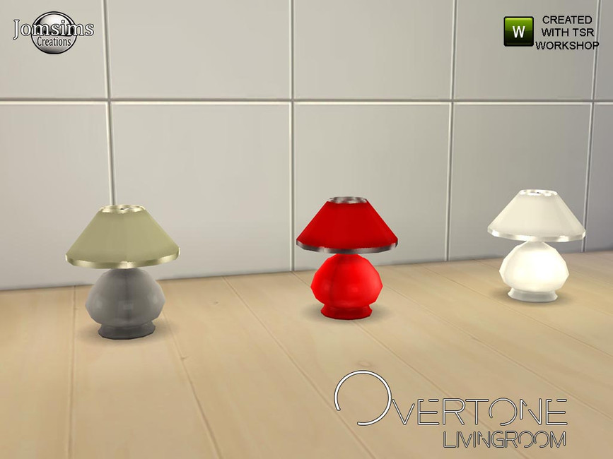 The Sims Resource - Overtone table lamp