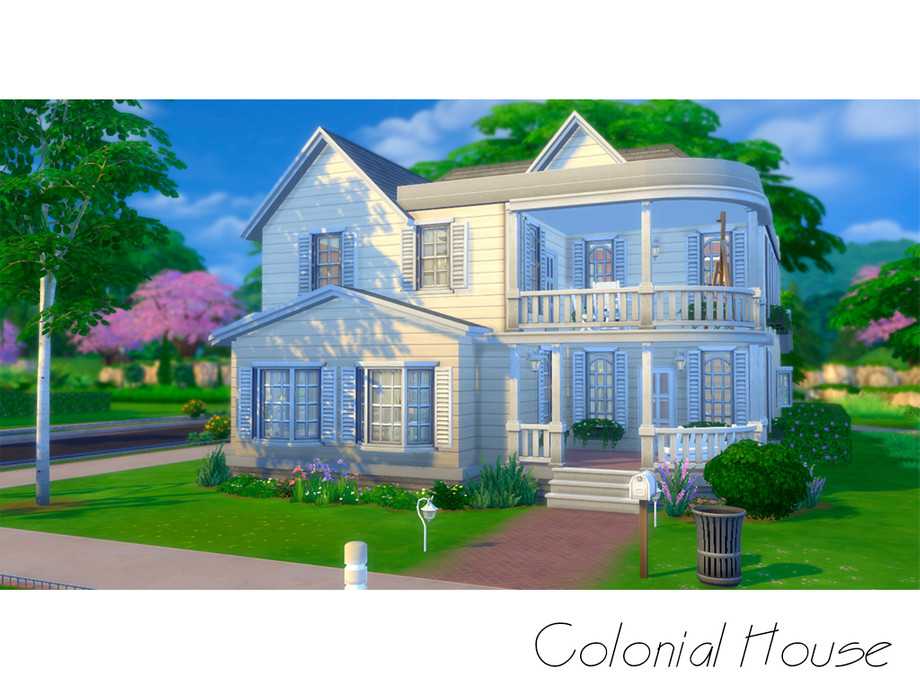 The Sims Resource | Colonial House