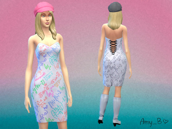The Sims Resource - Math dress