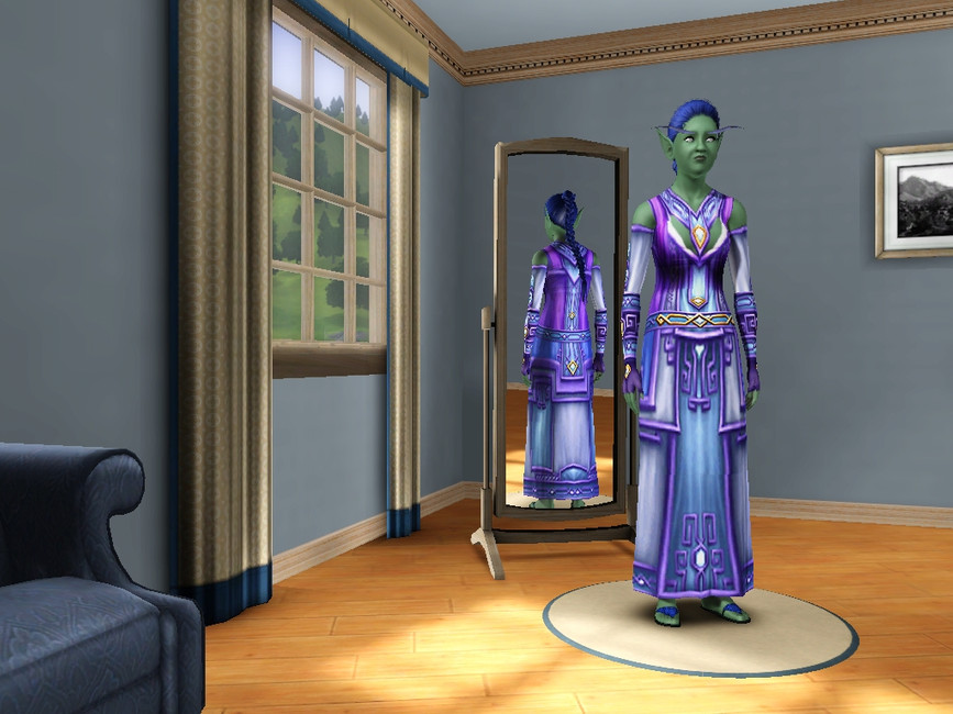The Sims Resource - Devout Robe Of Priests EF