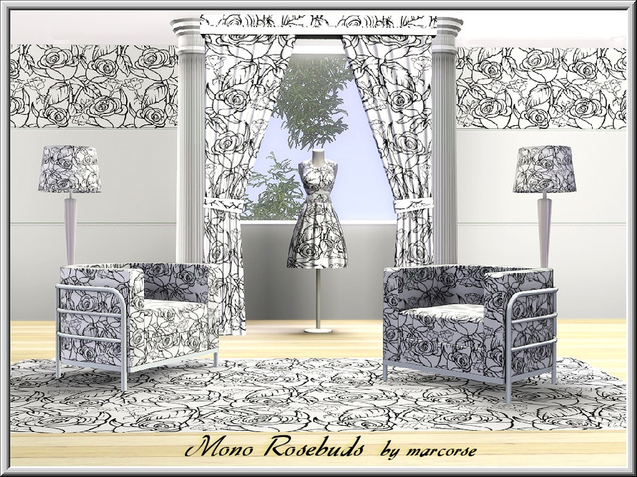 The Sims Resource - Mono Rosebuds_marcorse