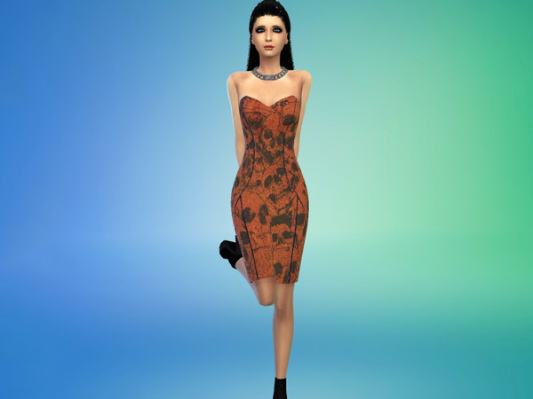 The Sims Resource | Skull dress