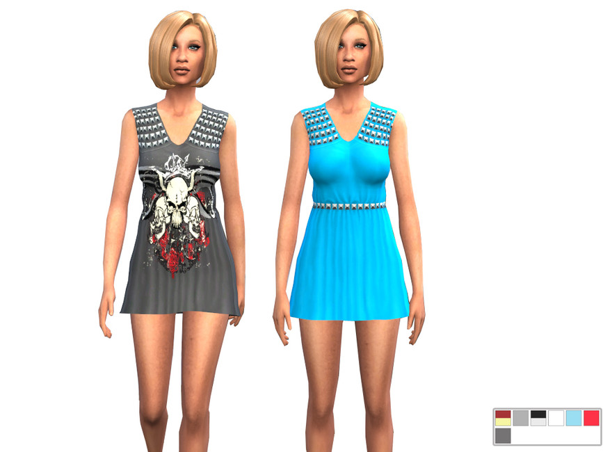 The Sims Resource - Rocker Dress