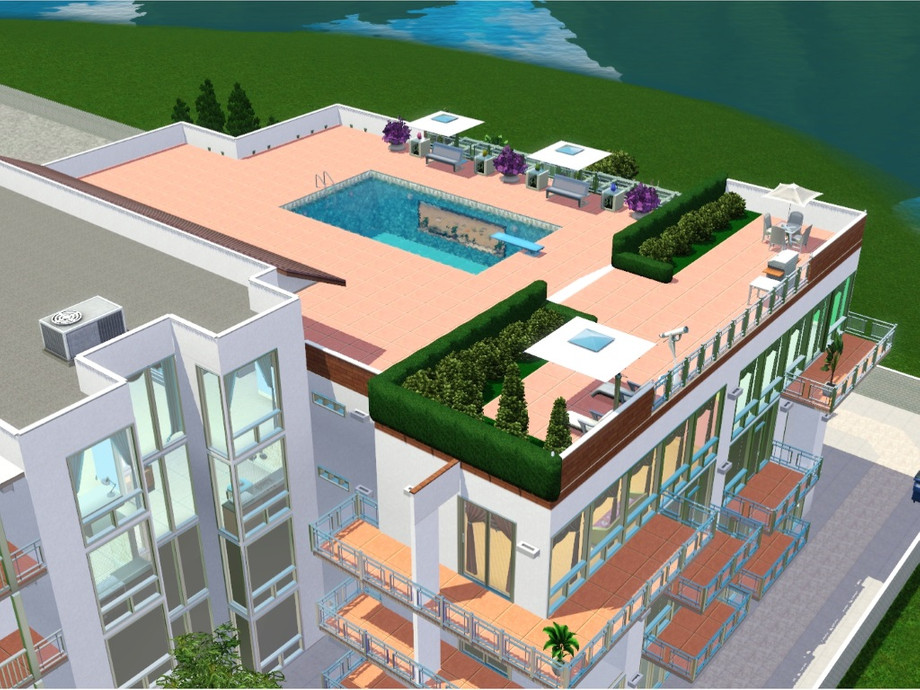 The Sims Resource | High Life Luxury Condo - NoCC