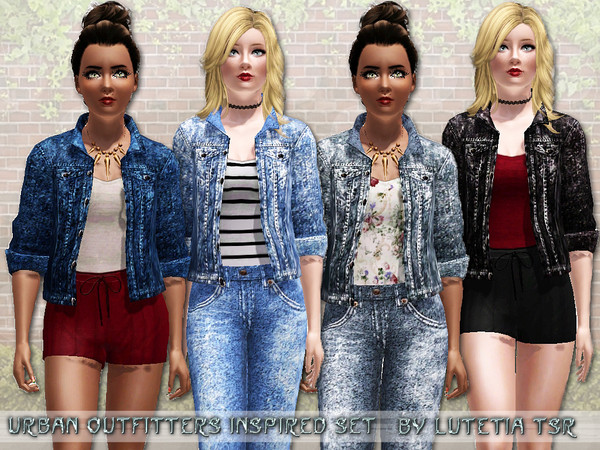 The Sims Resource | UO Inspired Set - Jacket - YA/A
