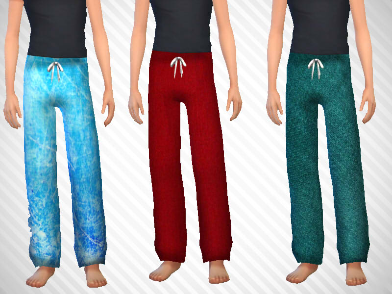 The Sims Resource | 13 Sweatpants Recolors