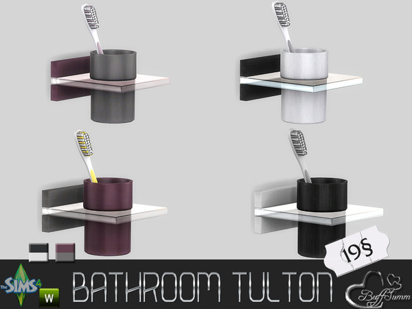 The Sims Resource | Tulton Bathroom Toothbrush (Recolor 1)