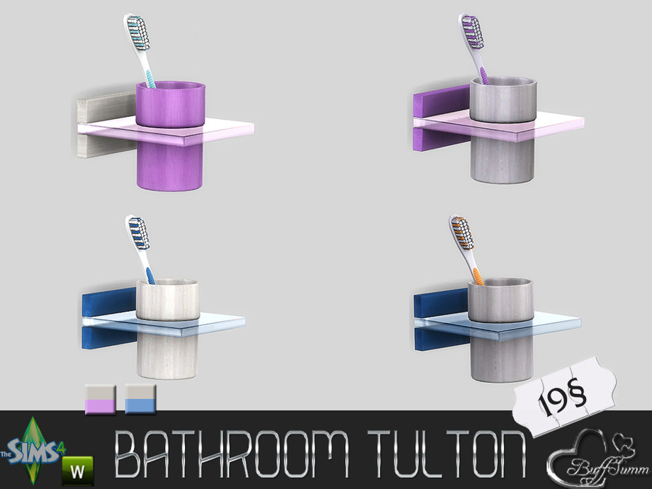 The Sims Resource | Tulton Bathroom Toothbrush (Recolor 2)