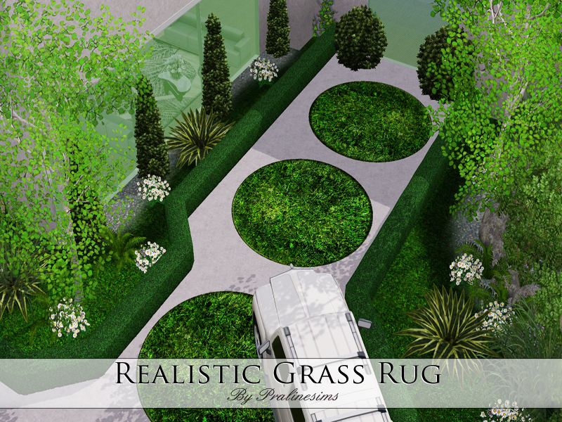 The Sims Resource | Realistic Grass Rug