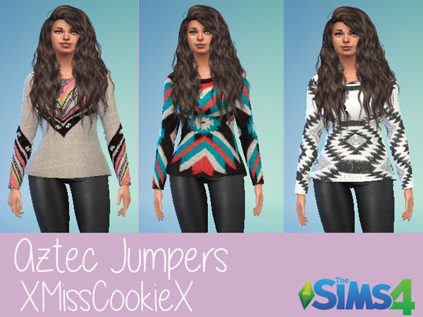 The Sims Resource | Aztec Jumpers
