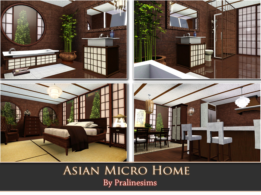 The Sims Resource - Asian Micro Home