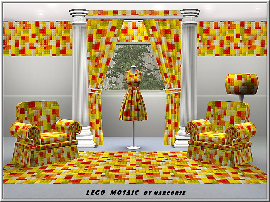 The Sims Resource - Lego Mosaic_marcorse