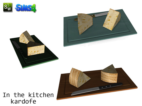 The Sims Resource | kardofe_In the kitchen_Cutting Board
