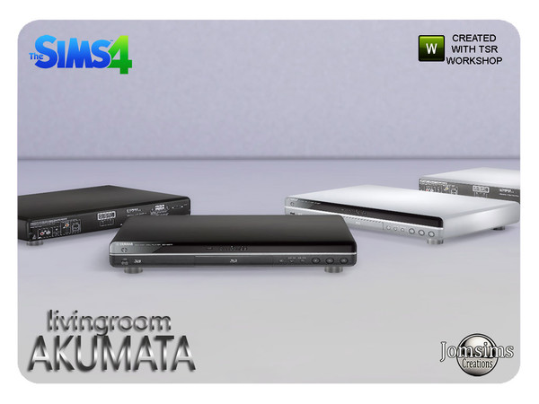 The Sims Resource | Akumata deco dvd player