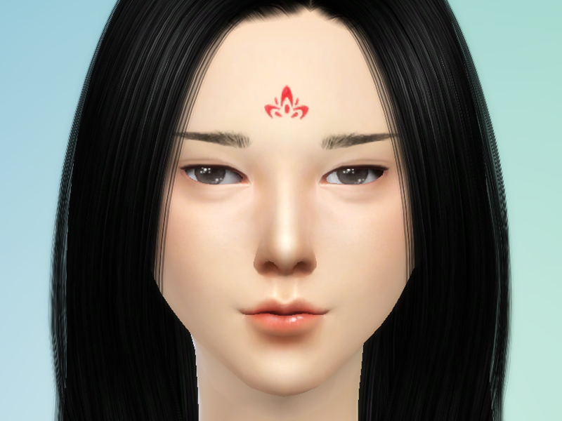 The Sims Resource | China bindi tattoo