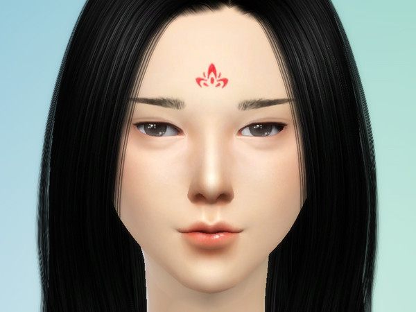 The Sims Resource | China bindi tattoo